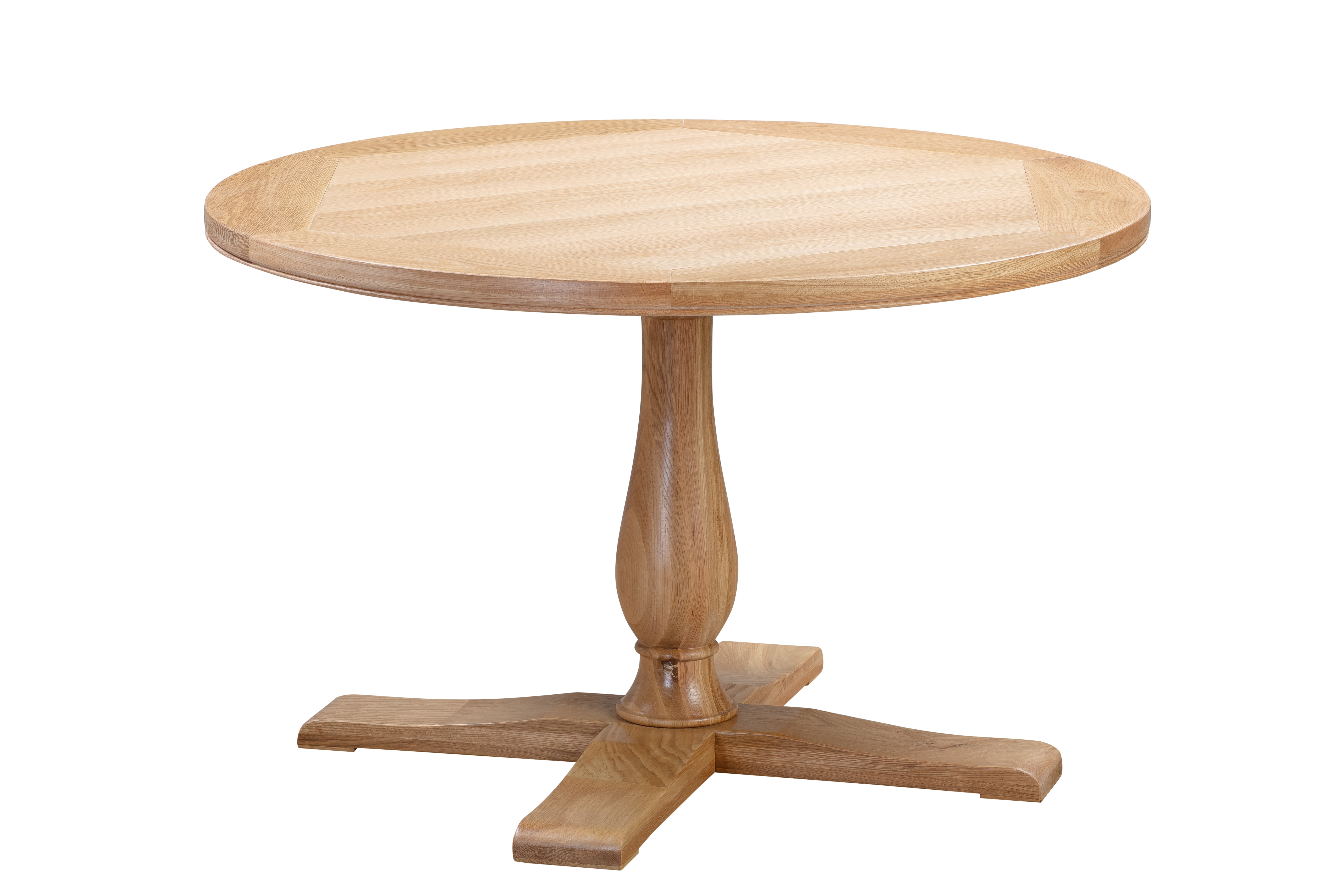 Hardwick Oak 120cm Round Dining Table | Lukehurst