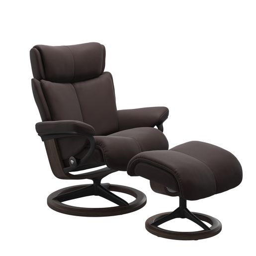 Magic Small Signature Chair & Ottoman | Bova